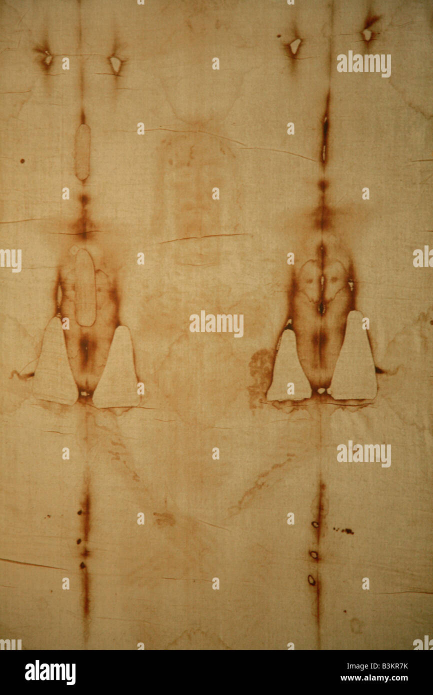 The Shroud of Turin or Turin Shroud is a linen cloth bearing the image ...