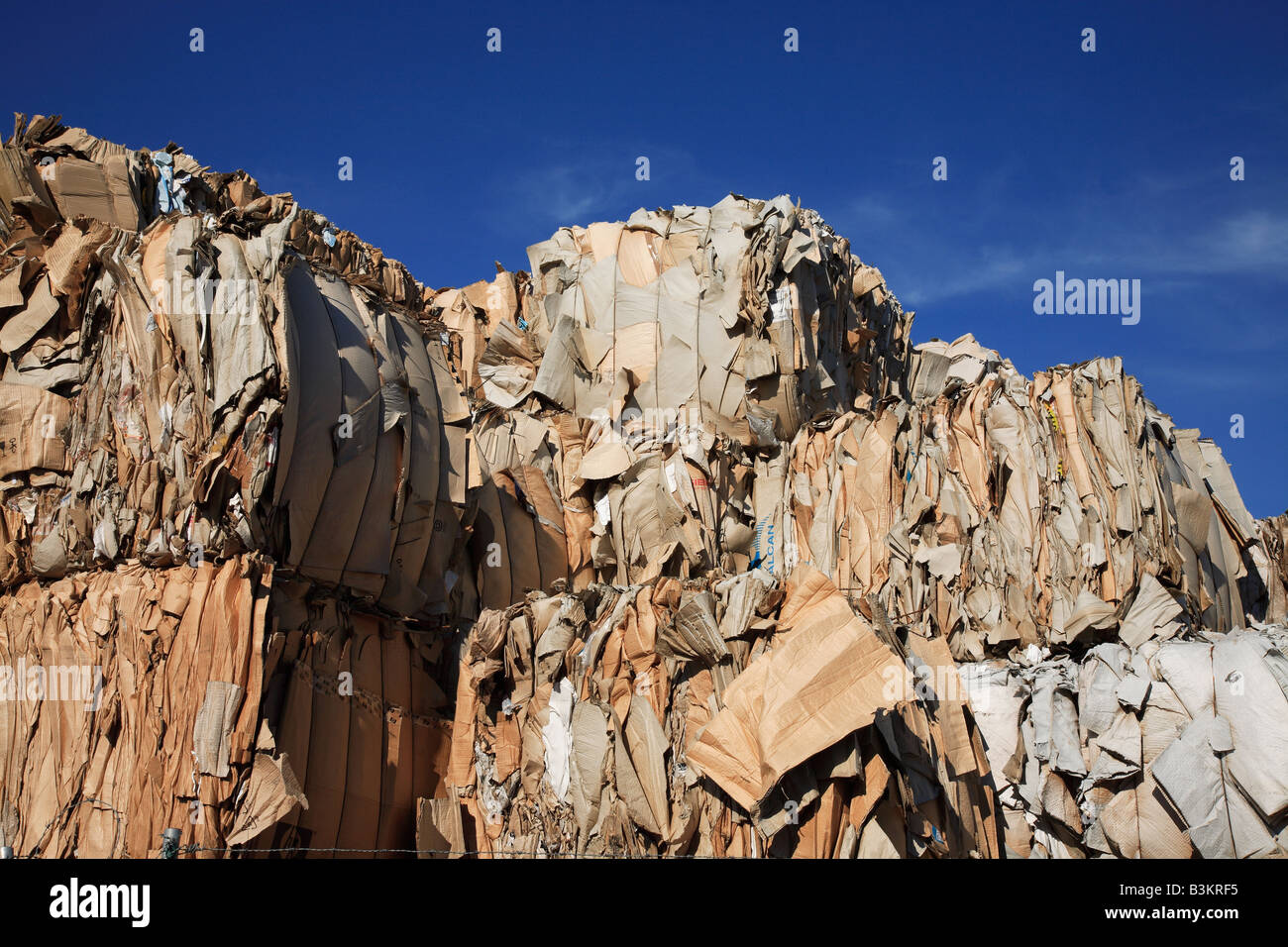 Old paper to the recycling Stock Photo - Alamy