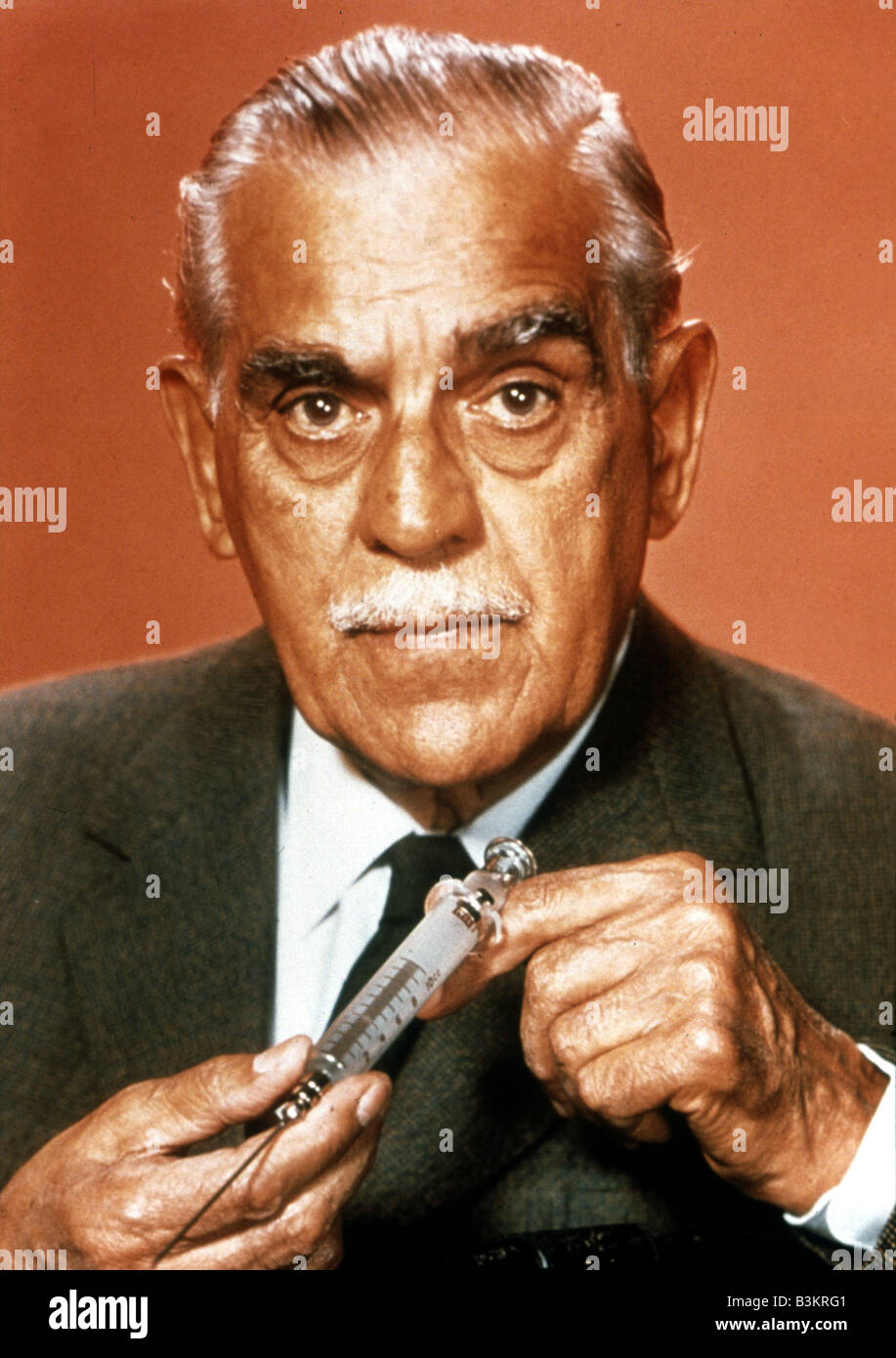 BORIS KARLOFF English-born film actor who made a career in Hollywood ...