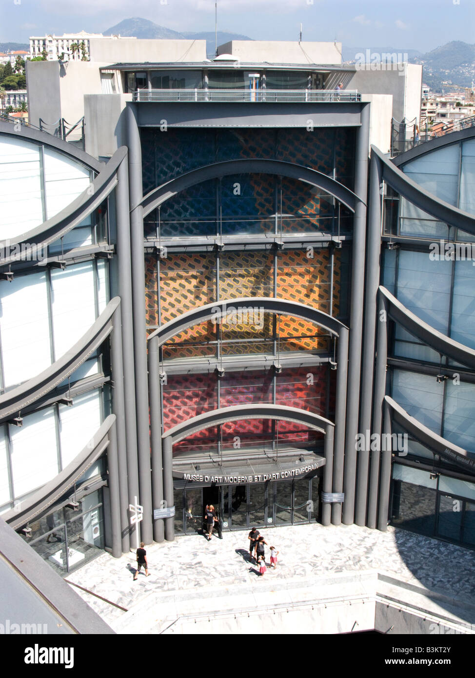 The Museum of Modern Art MAMAC in Nice France Stock Photo - Alamy