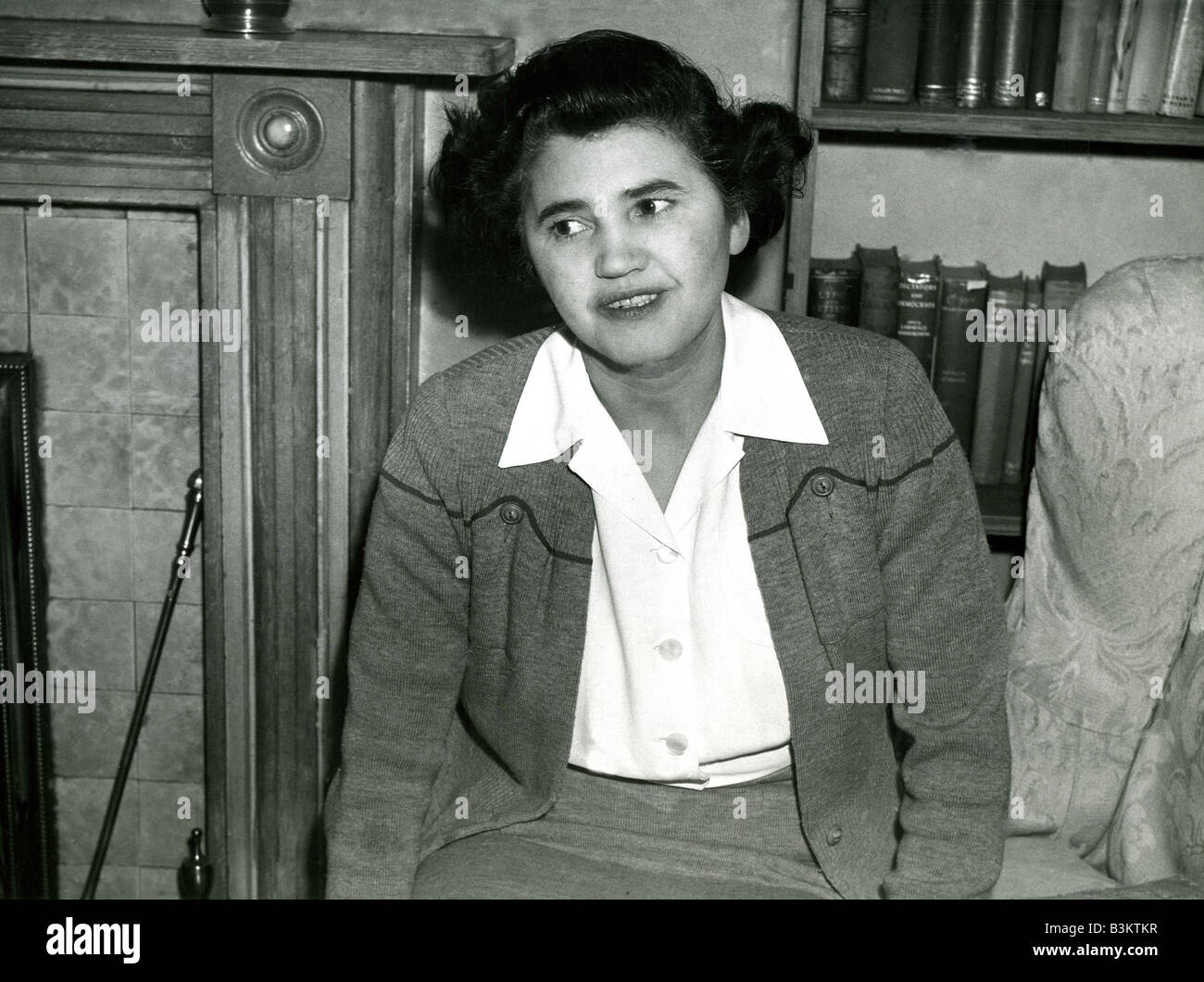 JENNIE LEE (1904-1988) British Labour politician and wife of Aneurin ...