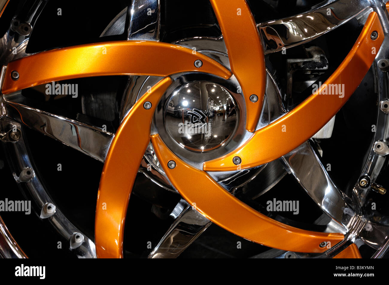 Custom car rims hi-res stock photography and images - Alamy