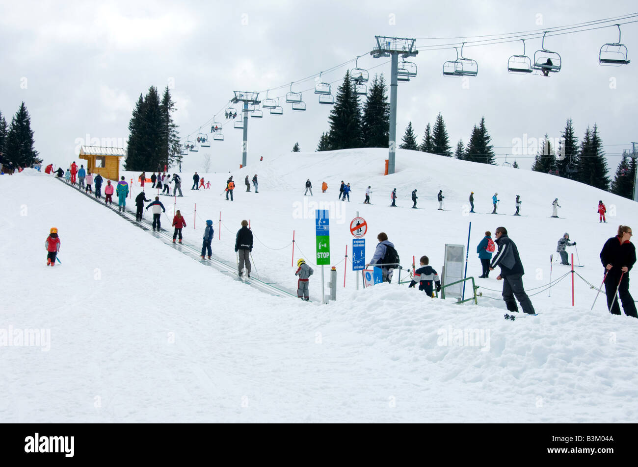 Morzine ski resort hi-res stock photography and images - Alamy