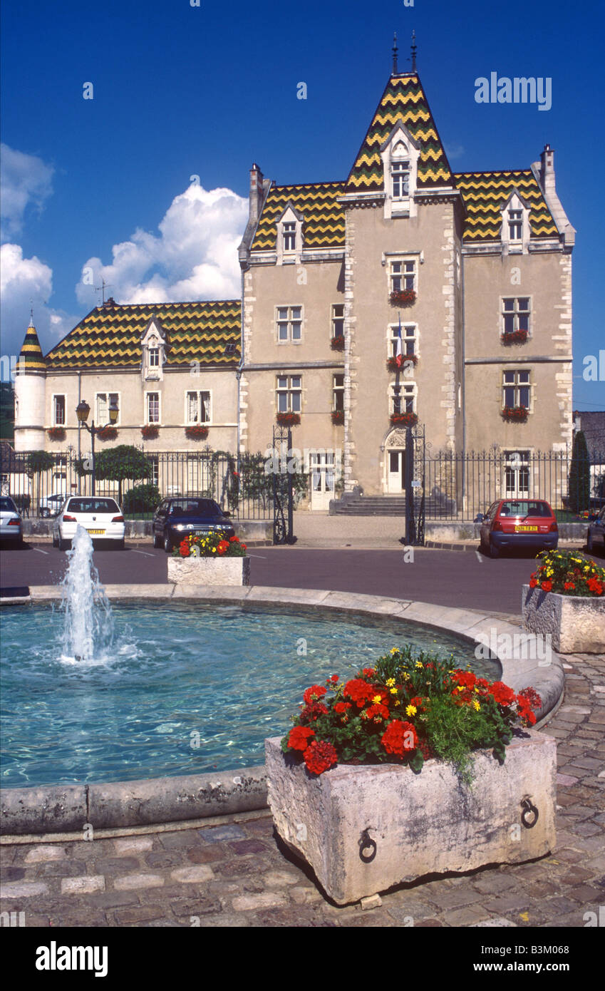 The Mairie in Mersault Stock Photo - Alamy