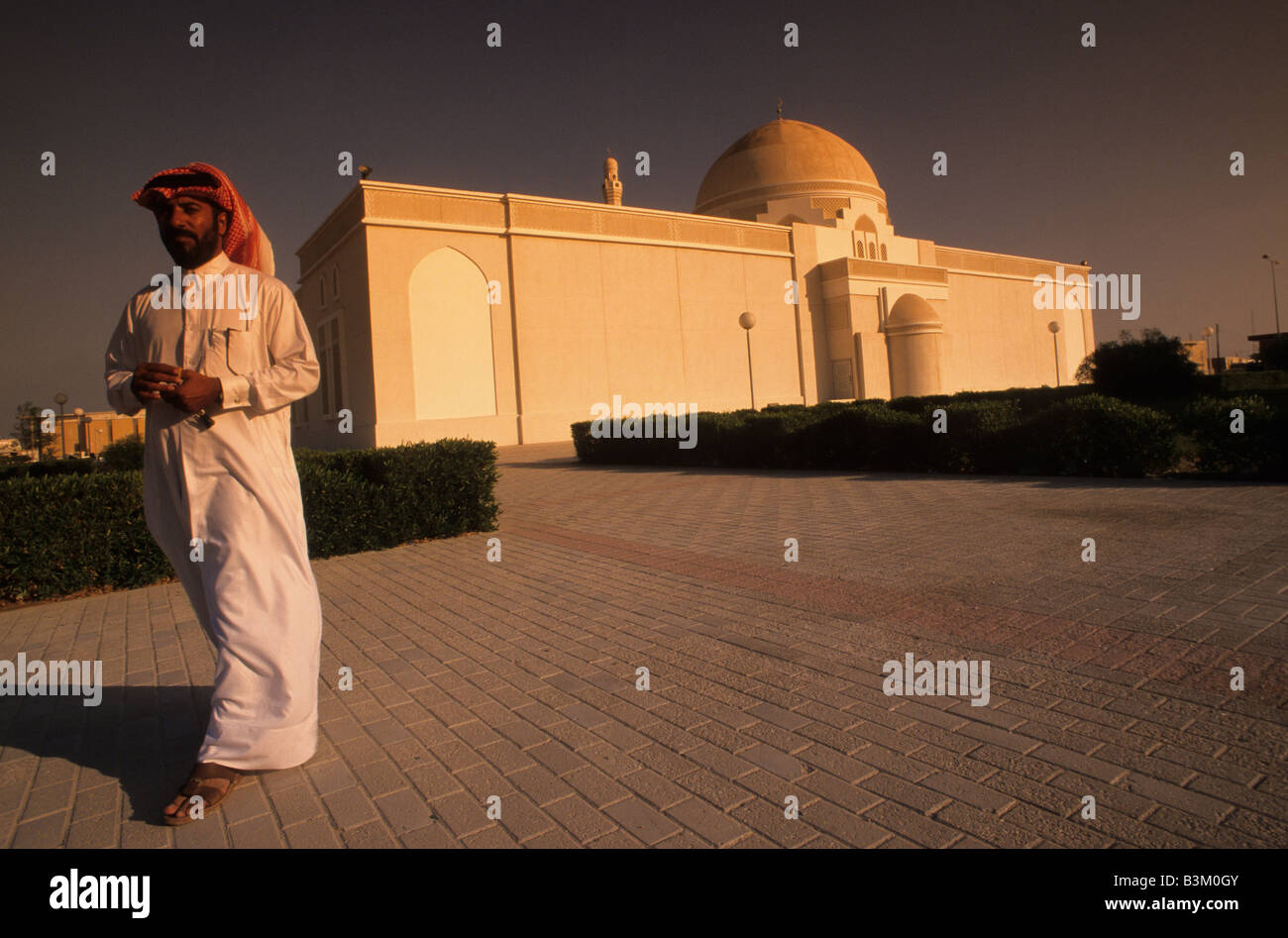 Qatar, Middle East, Asia, the big mosque of Al Khor Stock Photo - Alamy