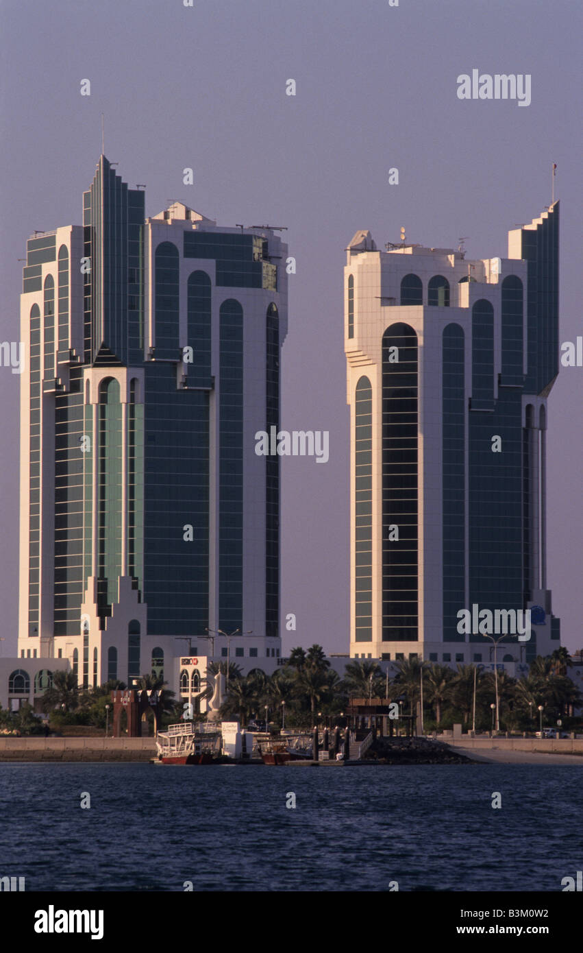 Qatar, Middle East, Asia, the modern city of Doha Stock Photo - Alamy