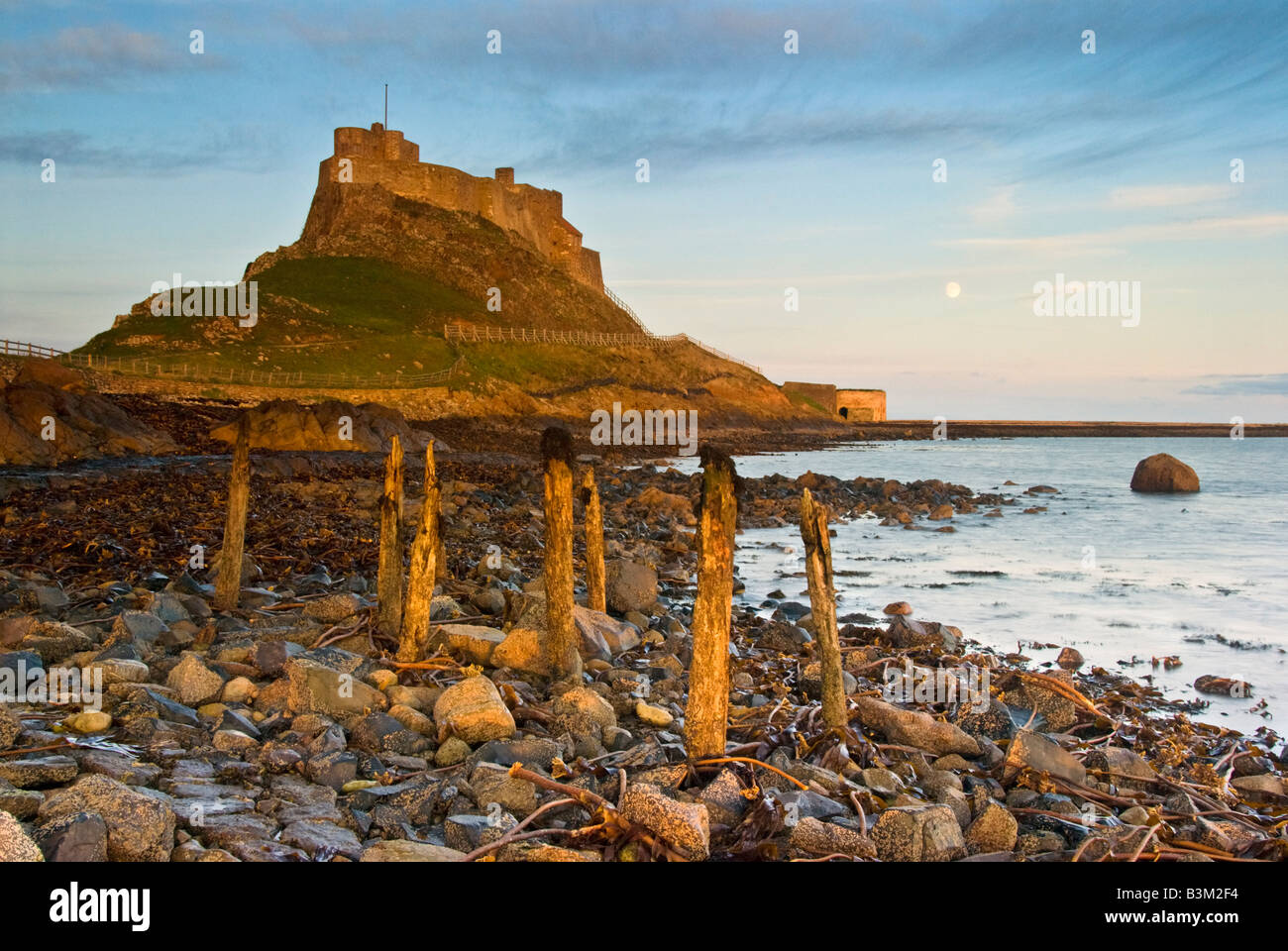 Holy island beach hi-res stock photography and images - Alamy