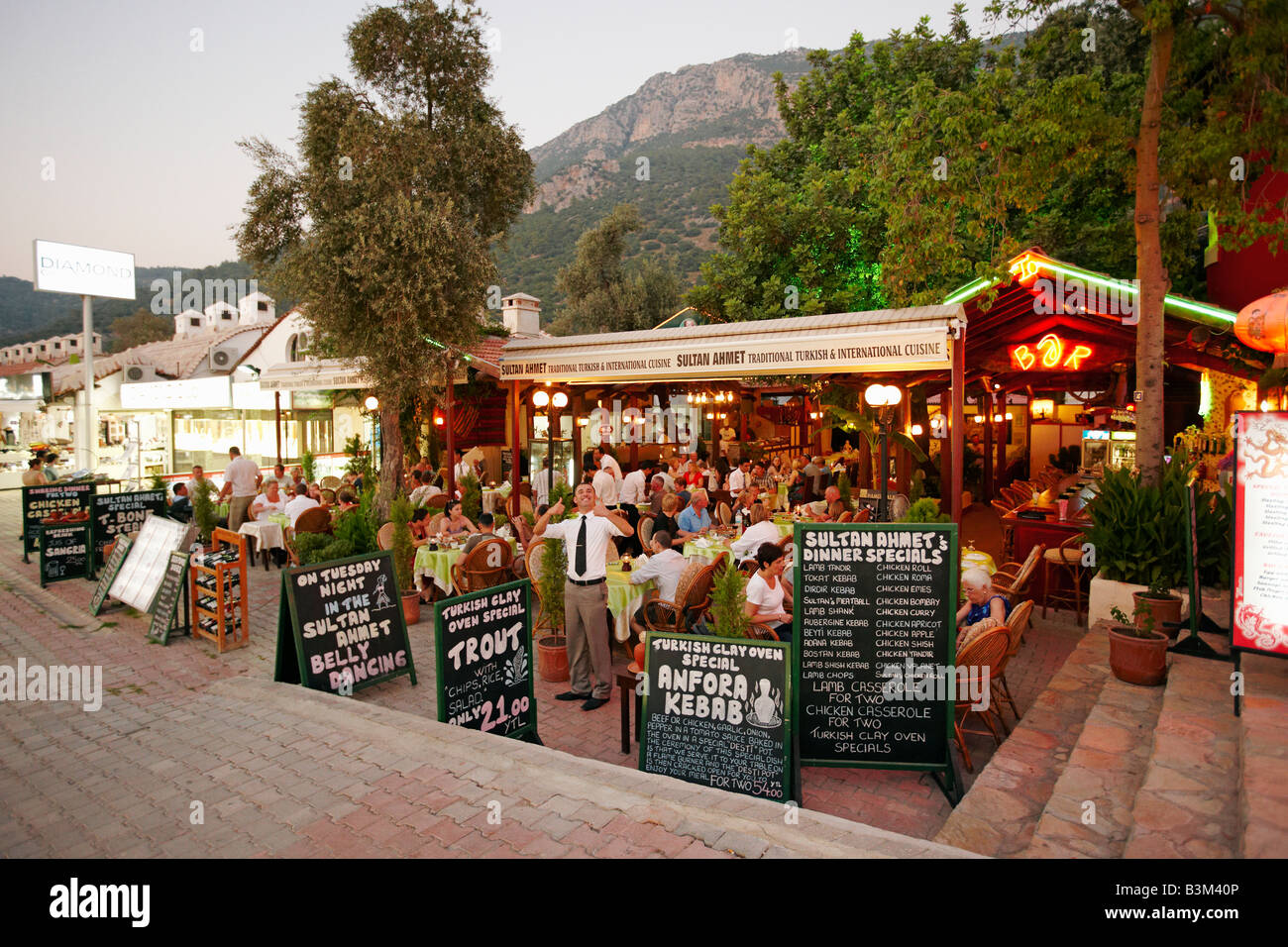Sultan Ahmet - traditional Turkish restaurant in the resort village of ...
