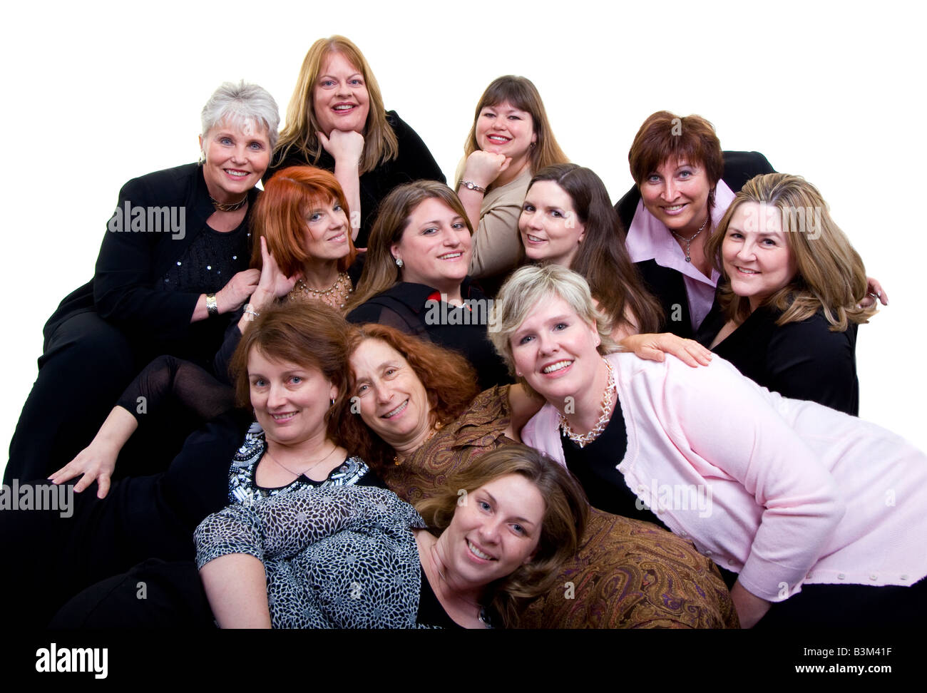 A large group of women having fun together Friends and sharing Stock ...