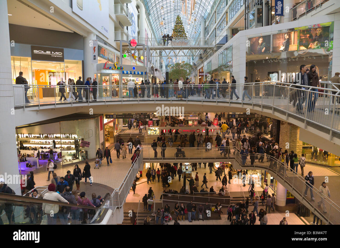 Eaton Centre, Toronto, Canada Stock Photo - Alamy