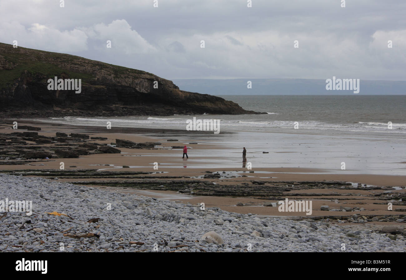 Southerndown beach in South Wales, Great Britain Stock Photo - Alamy