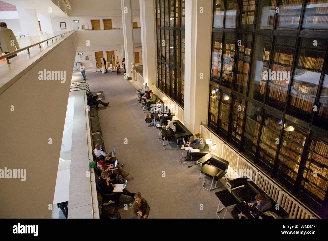 Interior Of The British Library London UK Europe Stock Photo - Alamy