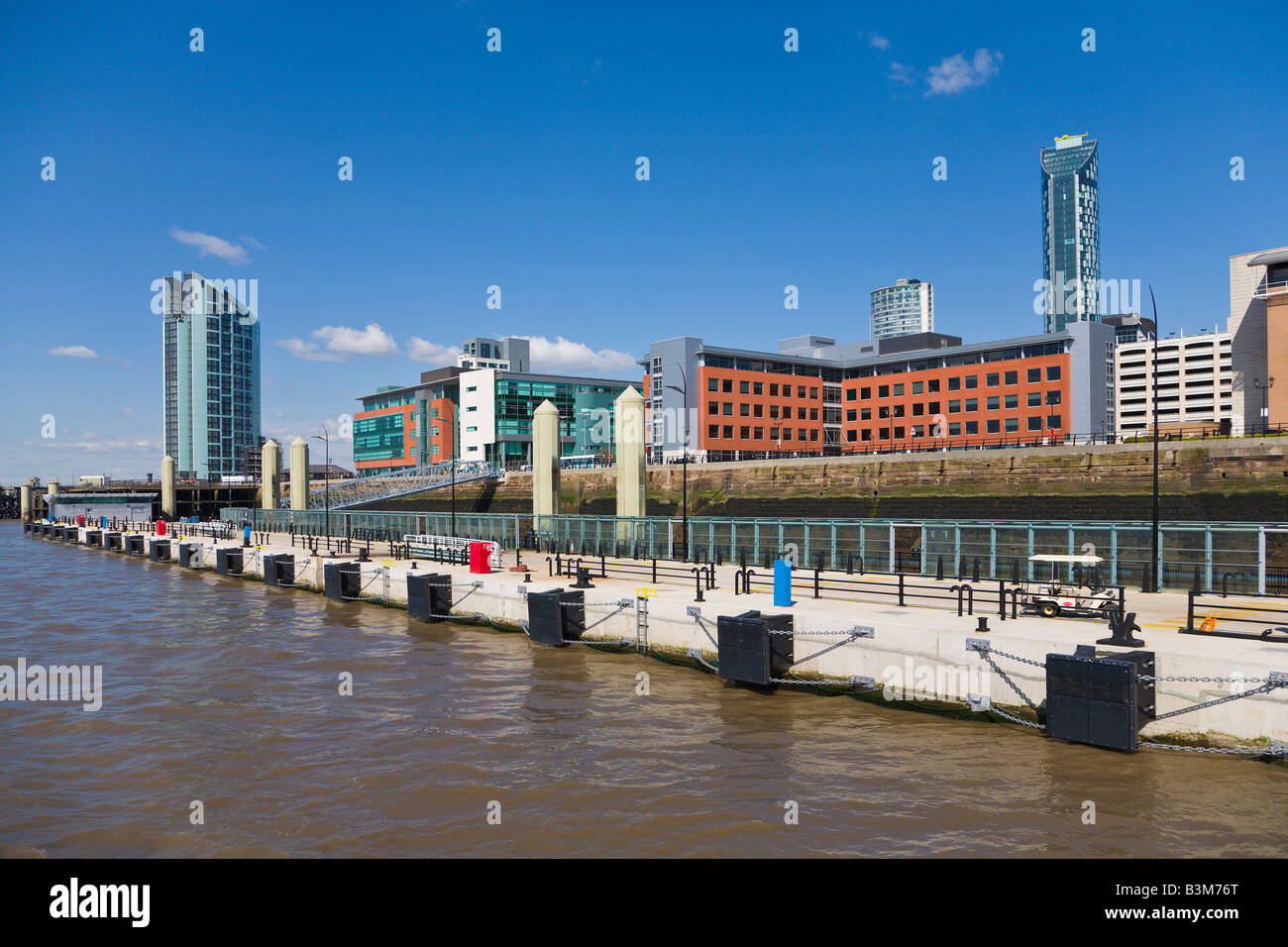 New buildings, Liverpool Skyline, England Stock Photo - Alamy