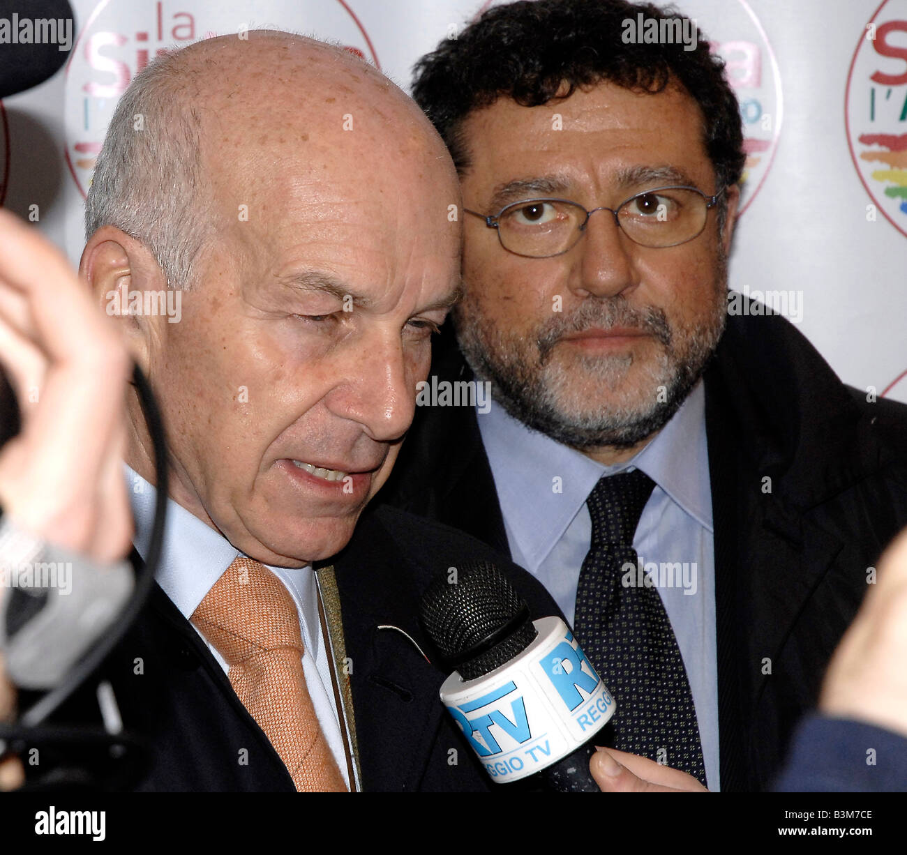 Former italian president of Deputies' Chamber, and Left's leader Fausto ...