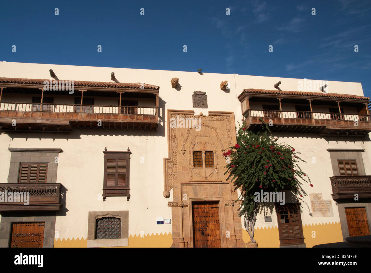 Casa de Colon (Columbus's house) museum in Las Palmas, Gran Canaria ...