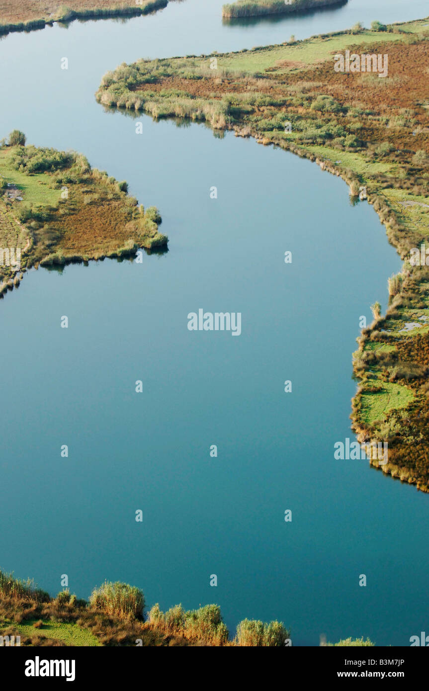 Winding river in Turkey Stock Photo - Alamy