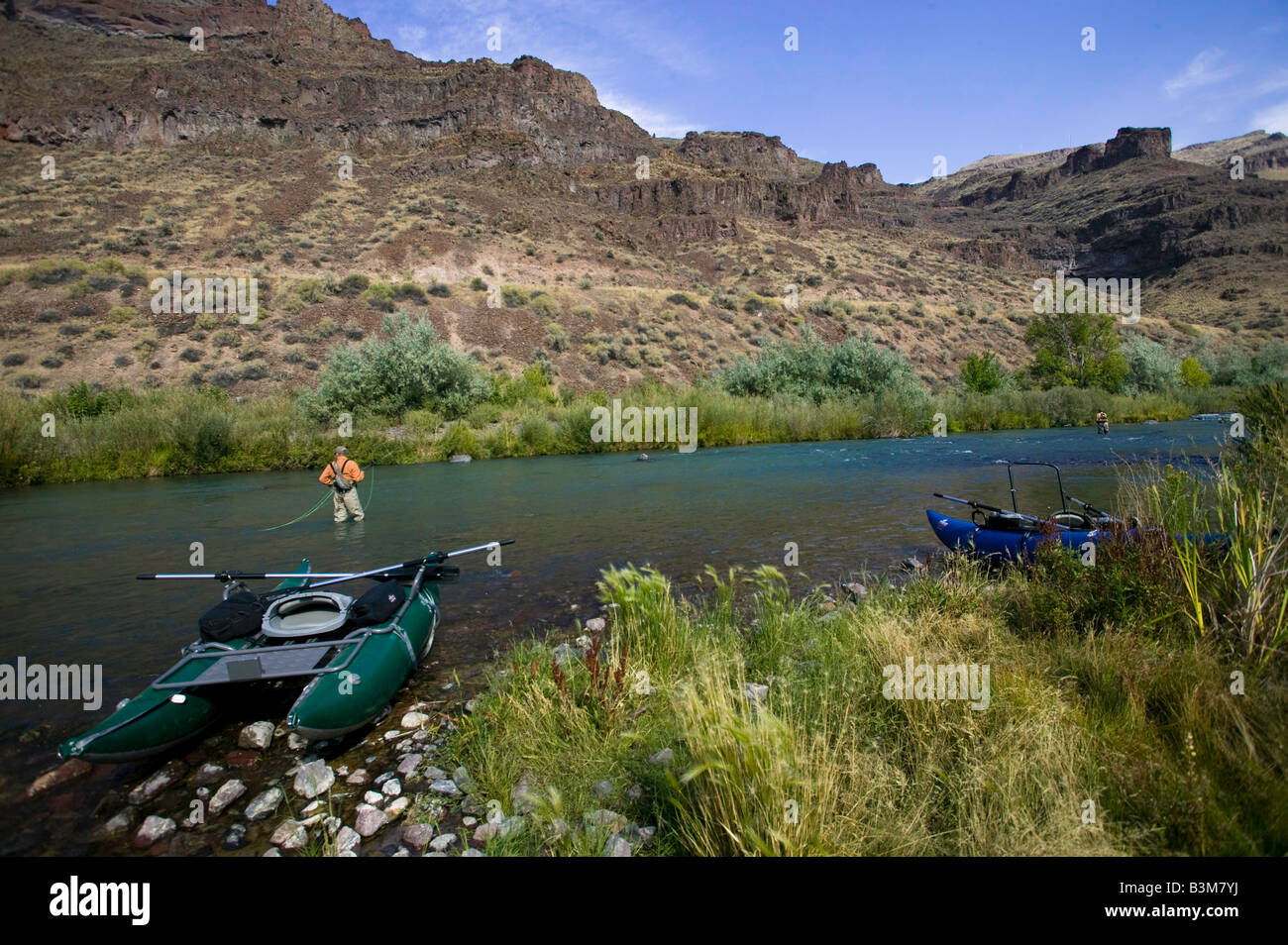 Fly fishing on the lower Owyhee River a blue ribbon Brown Trout fishery ...
