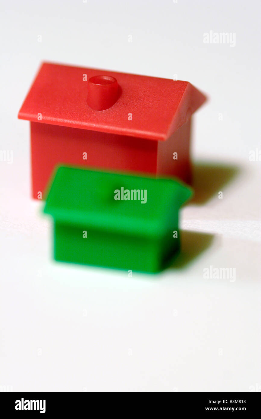 Monopoly house and hotel hi-res stock photography and images - Alamy