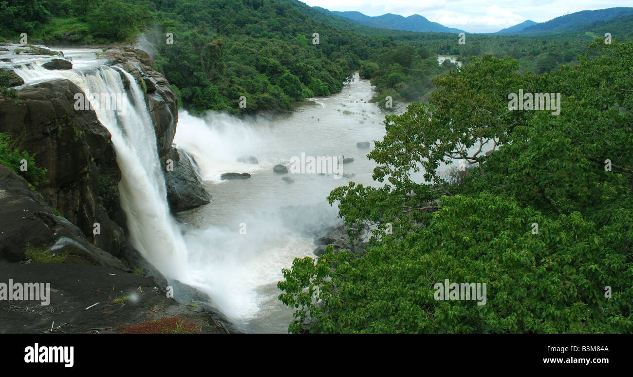 Athirappilly waterfalls hi-res stock photography and images - Alamy