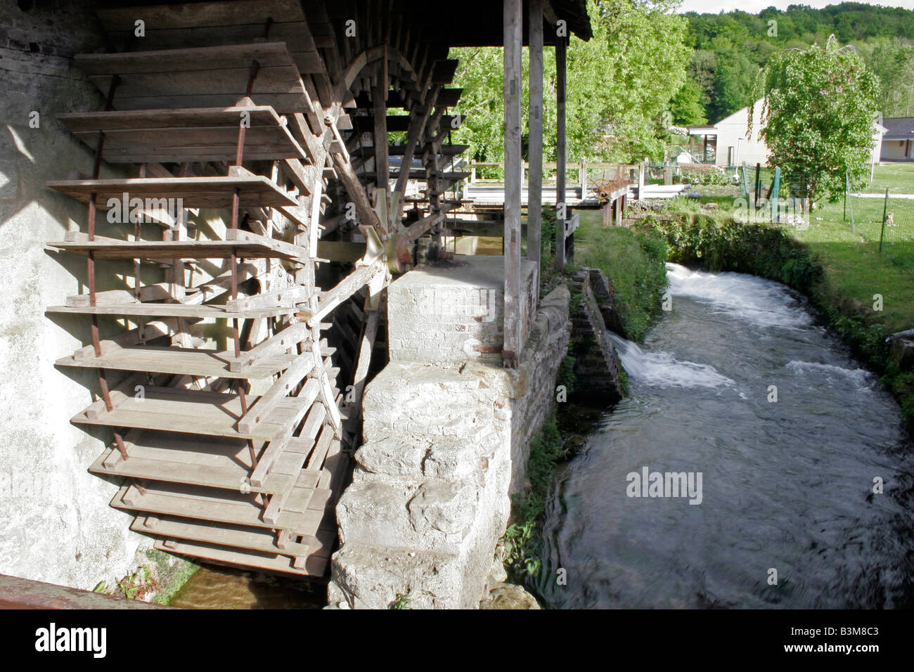 French watermill hi-res stock photography and images - Alamy