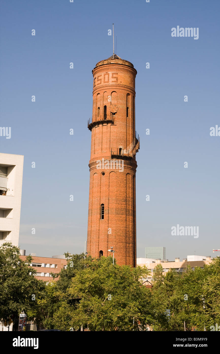 The Besos tower in Barcelona Spain Stock Photo - Alamy