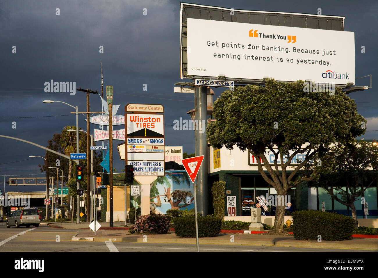Pico Boulevard street signs Los Angeles California United States of ...