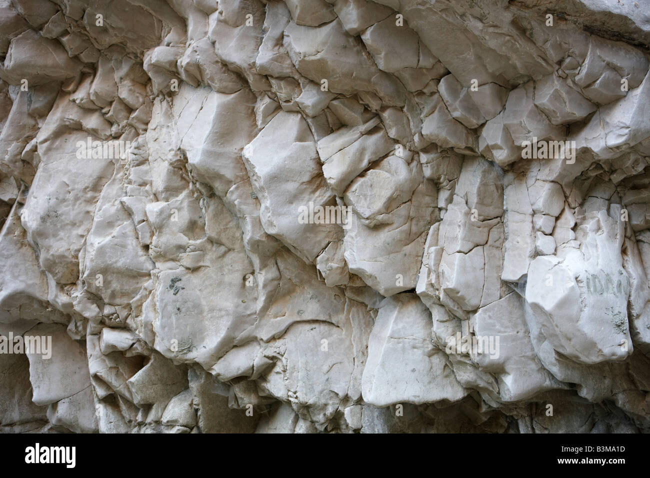 Marble rock pattern in Saklikent gorge. South West Turkey Stock Photo ...