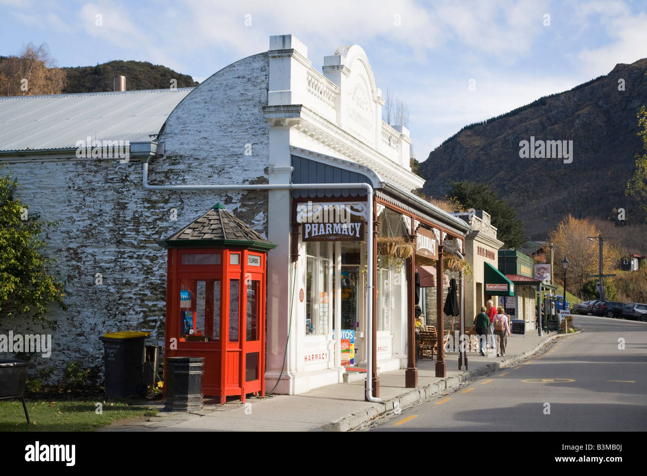 Arrowtown Otago South Island New Zealand Pharmacy shop building 1862 on ...