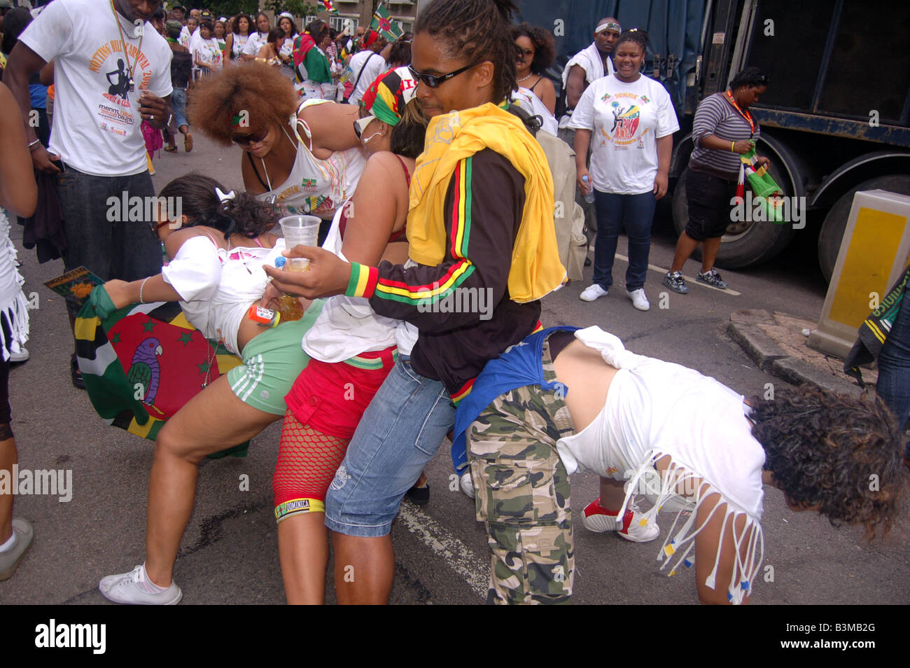 Dancers at Notting hill Carnival August 2008, London, England, Uk Stock ...