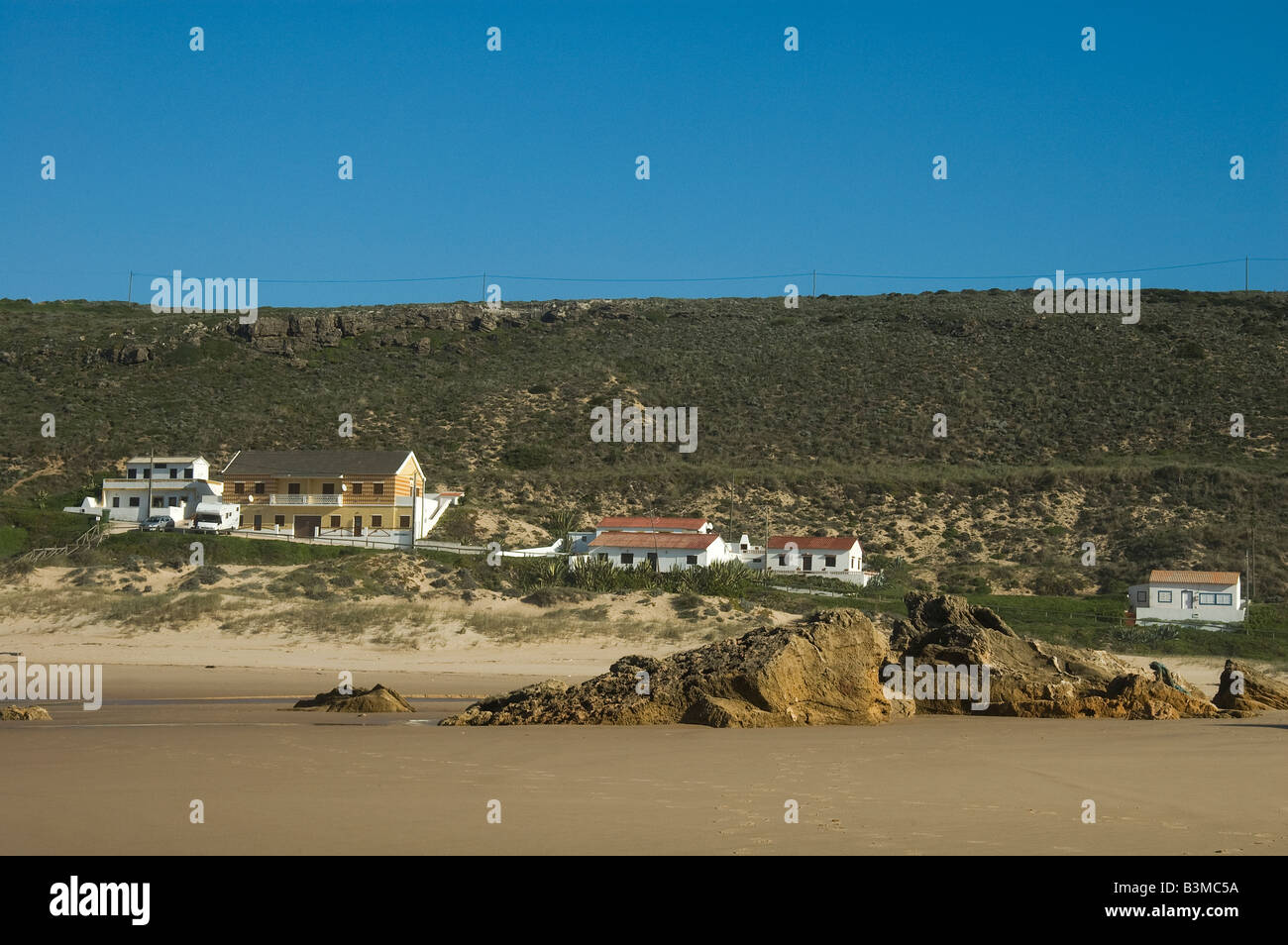 Praia de Monte Clerigo Stock Photo - Alamy