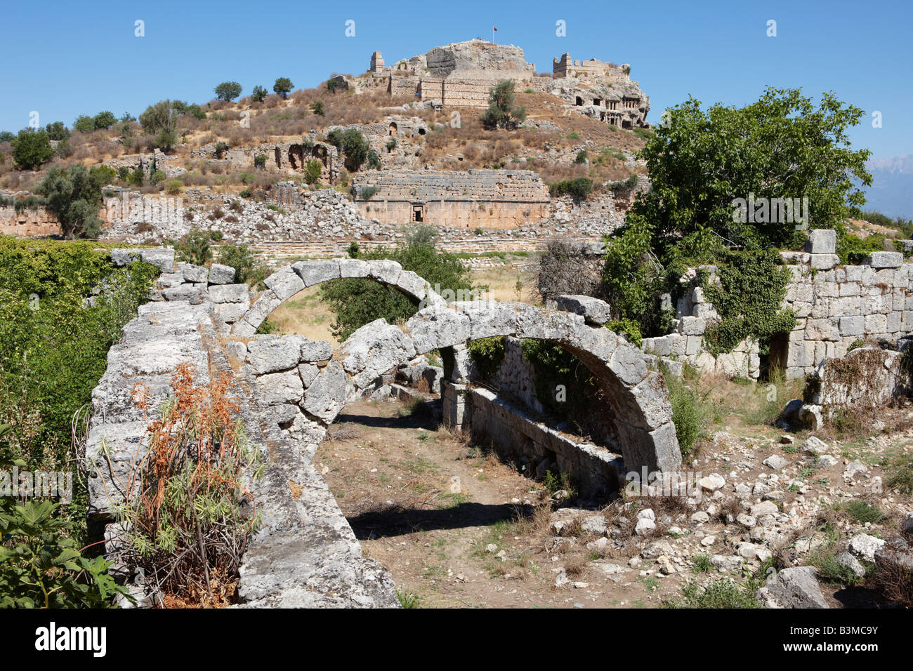 Tlos acropolis hi-res stock photography and images - Alamy