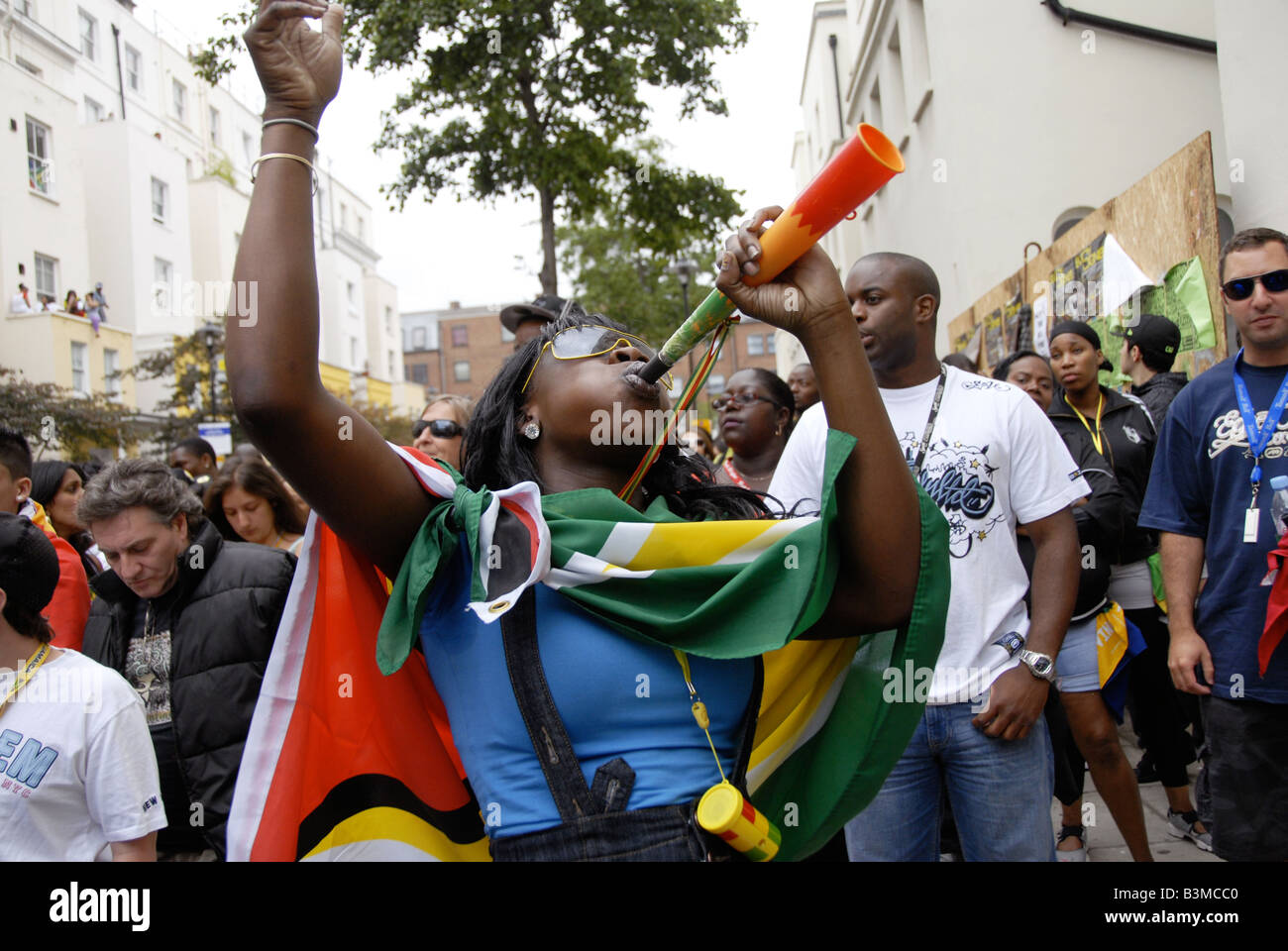 Blowing The Horn High Resolution Stock Photography and Images - Alamy