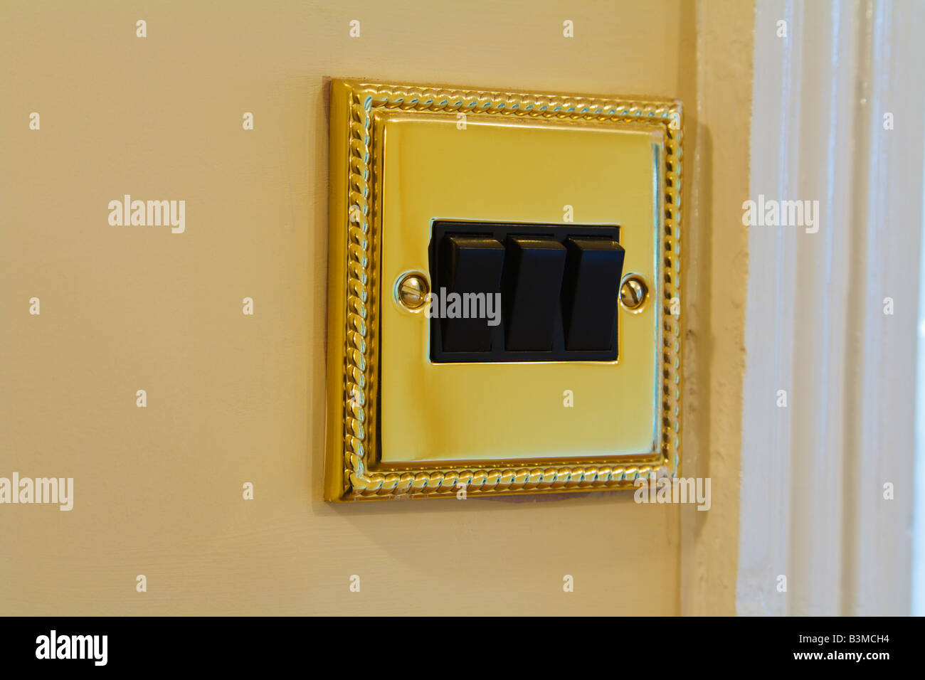 Triple light switch hi-res stock photography and images - Alamy