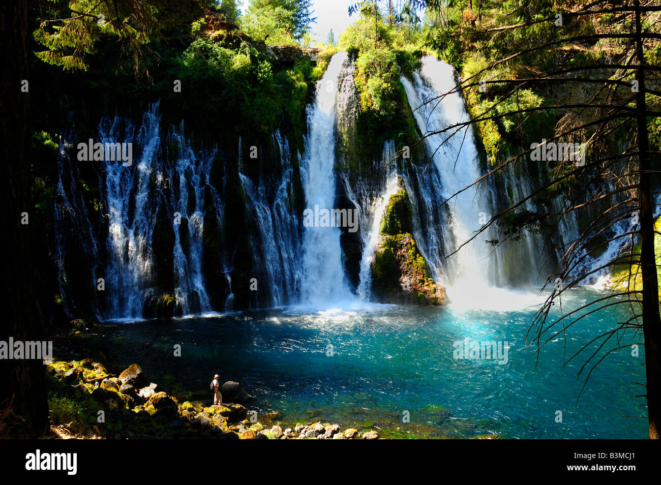 Burney Falls. McArthur-Burney Falls Memorial State Park, California ...