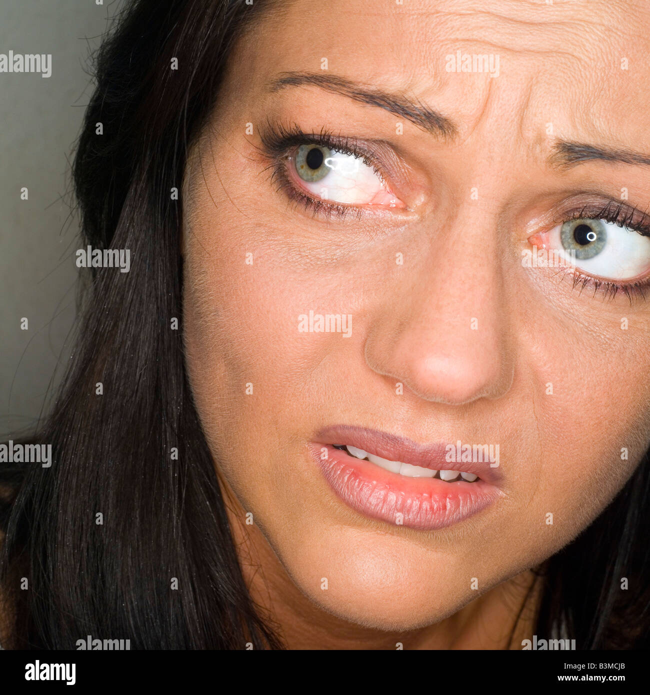 Portrait of sad woman, close-up Stock Photo - Alamy