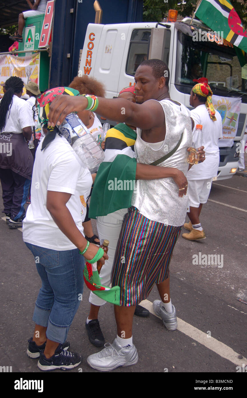 Dancers at Notting hill Carnival August 2008, London, England, Uk Stock ...