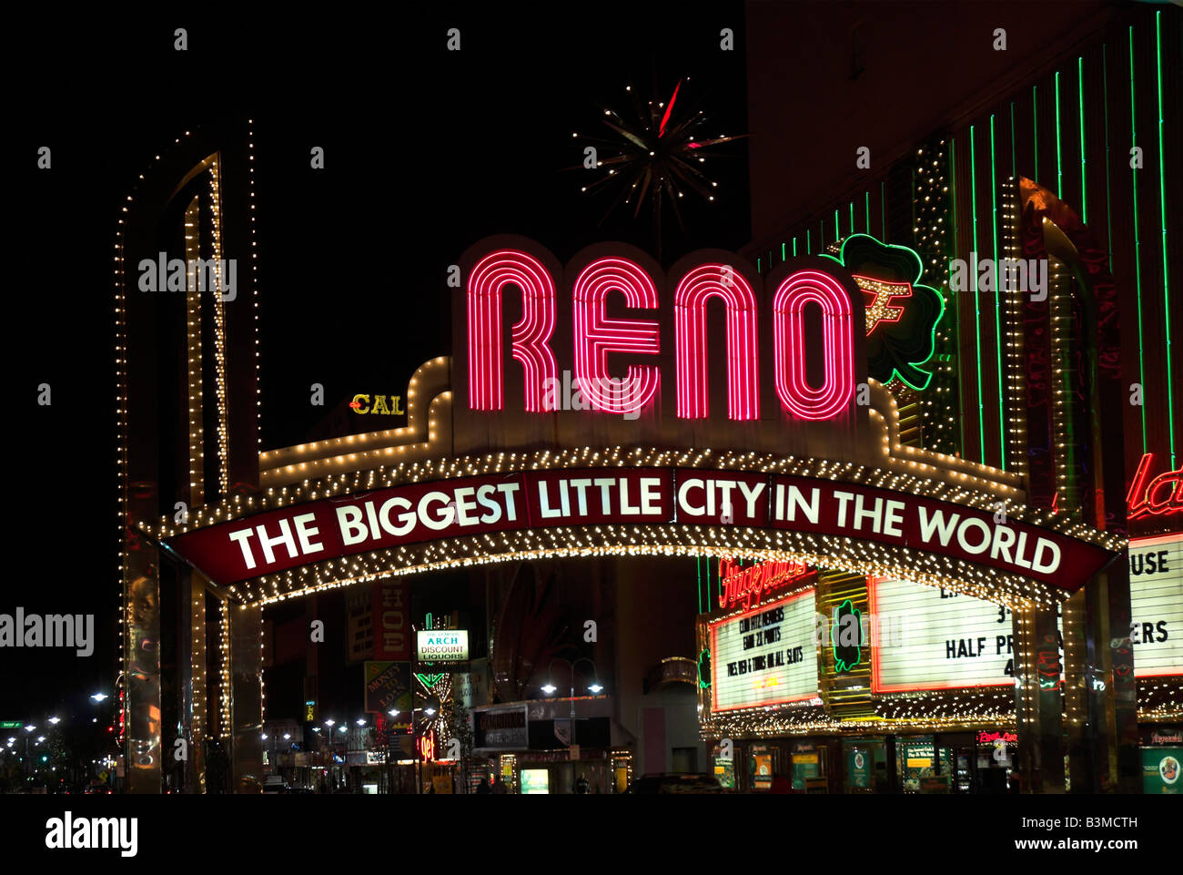 Downtown reno nevada usa hi-res stock photography and images - Alamy