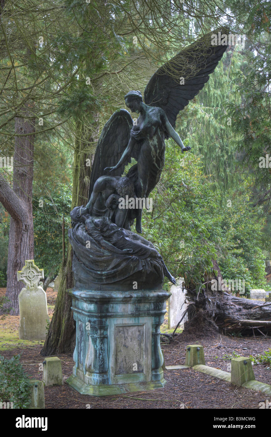 Pelham-Clinton Memorial Bronze Sculpture Brookwood Cemetery Stock Photo ...