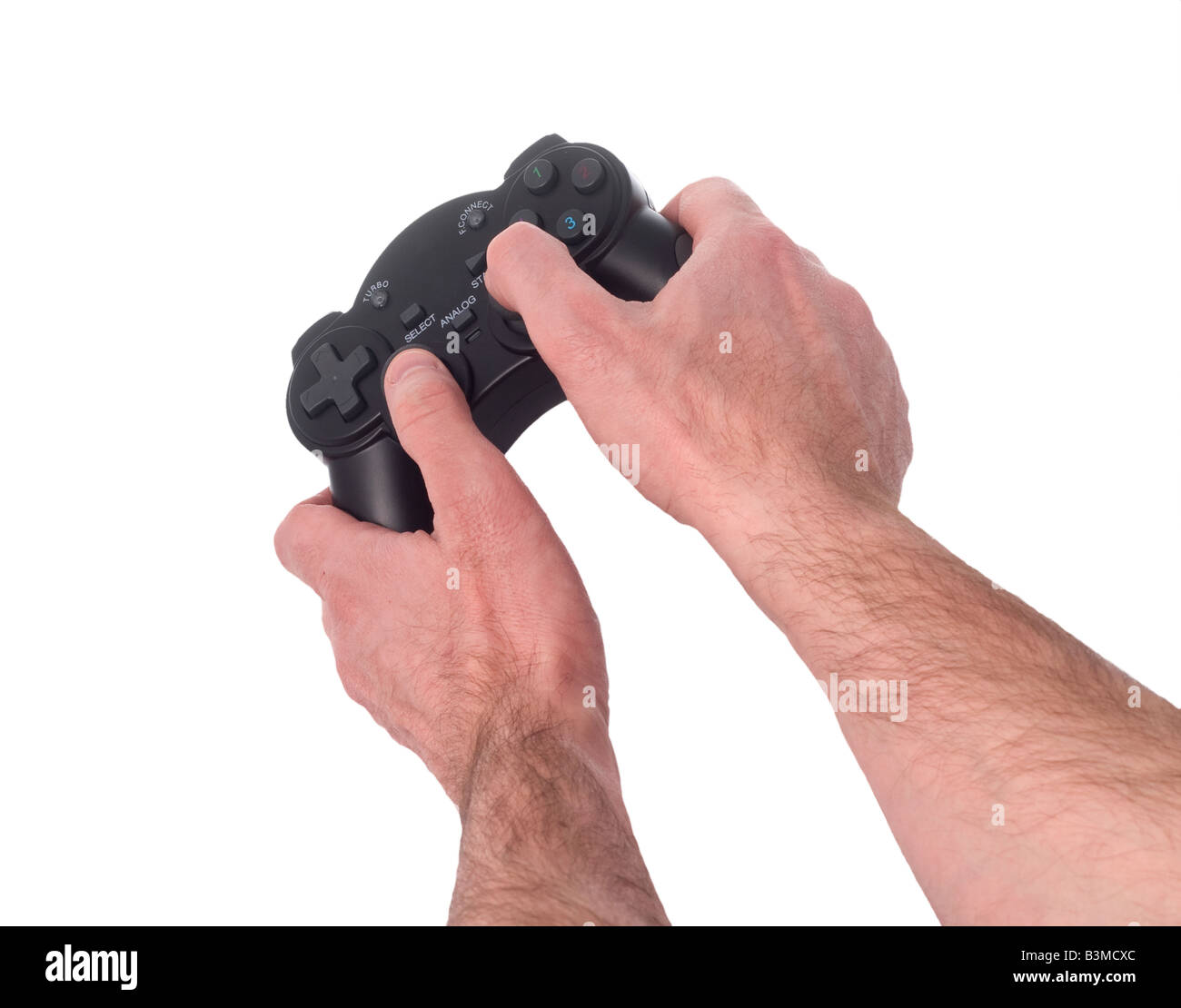 Console games hands hi-res stock photography and images - Alamy