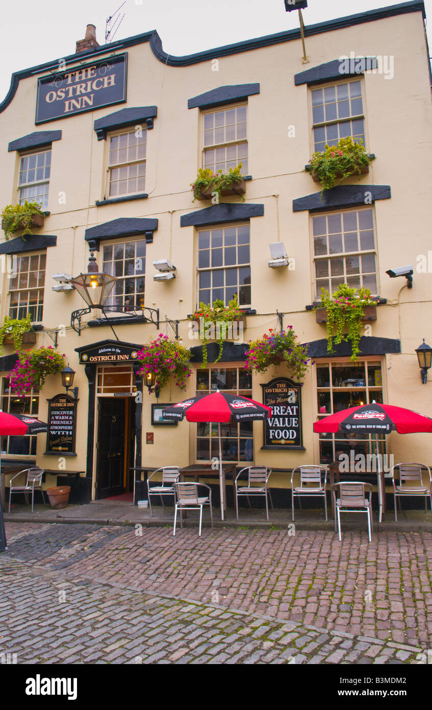Exterior of The Ostrich Inn Bathurst Basin Bristol England UK Stock ...