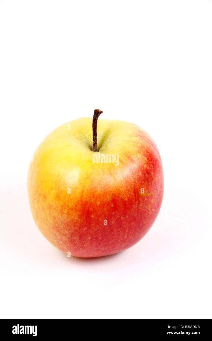 Colored apple isolated on white background Stock Photo - Alamy