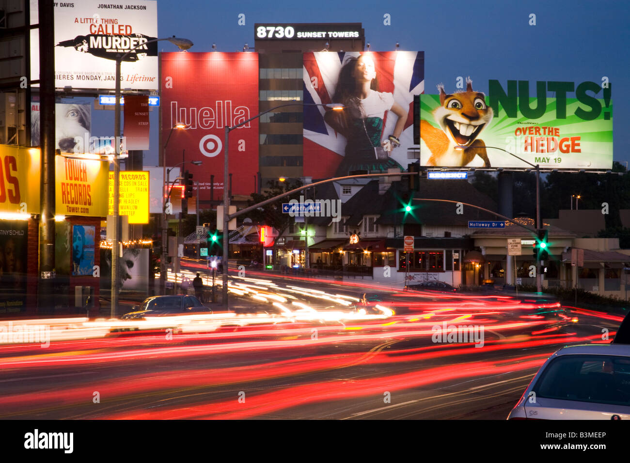Los angeles sunset blvd hi-res stock photography and images - Alamy