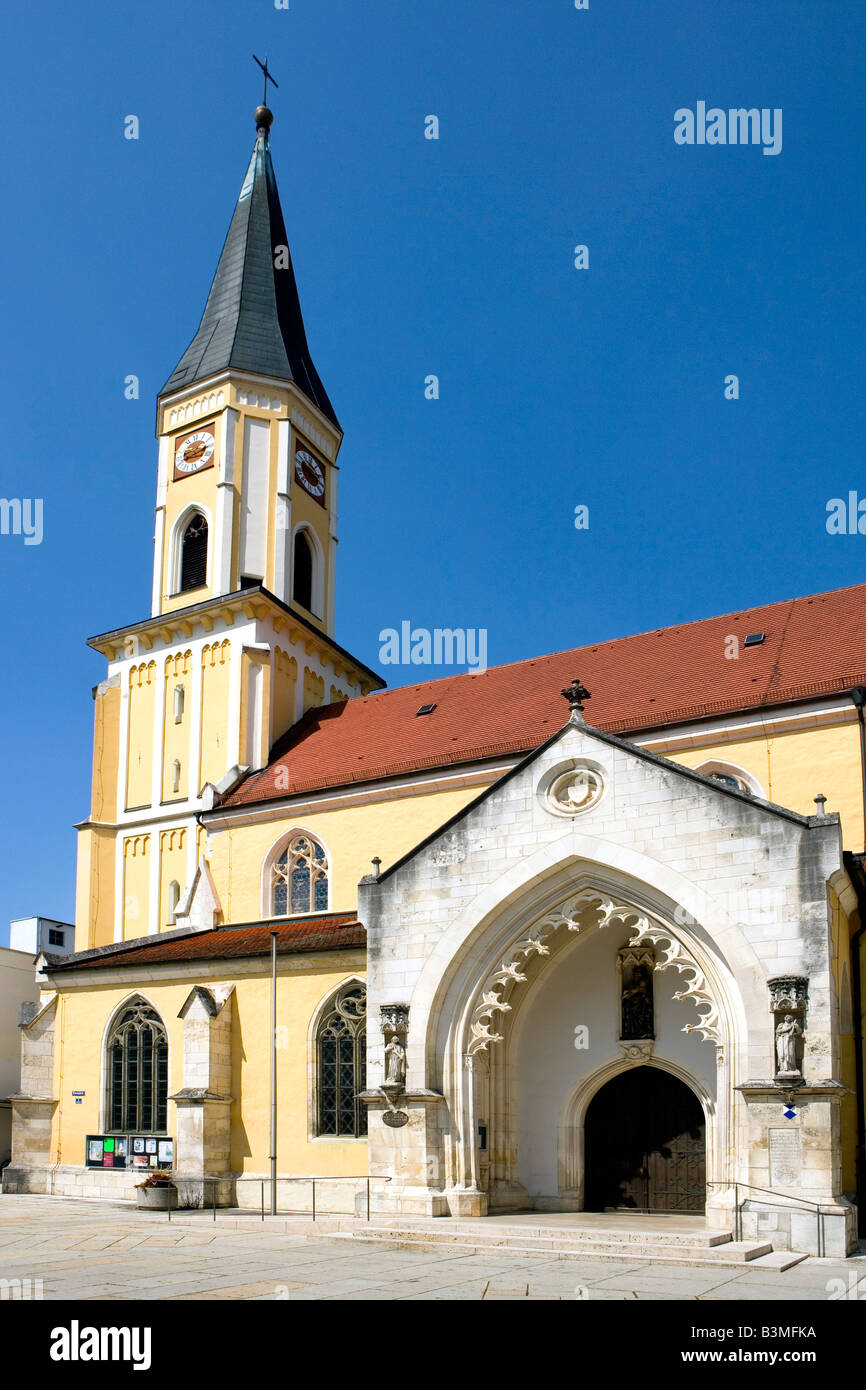 Deutschland, Bayern, Kehlheim an der Donau, Germany Bavaria Kehlheim at ...