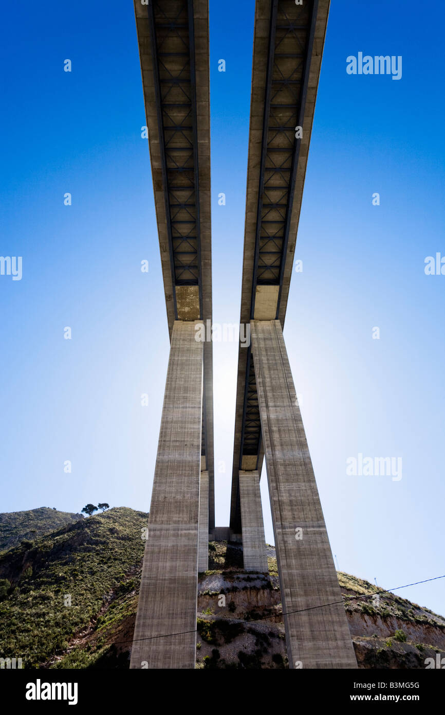 Spain, Andalusia, Bridge, Low angle view Stock Photo - Alamy