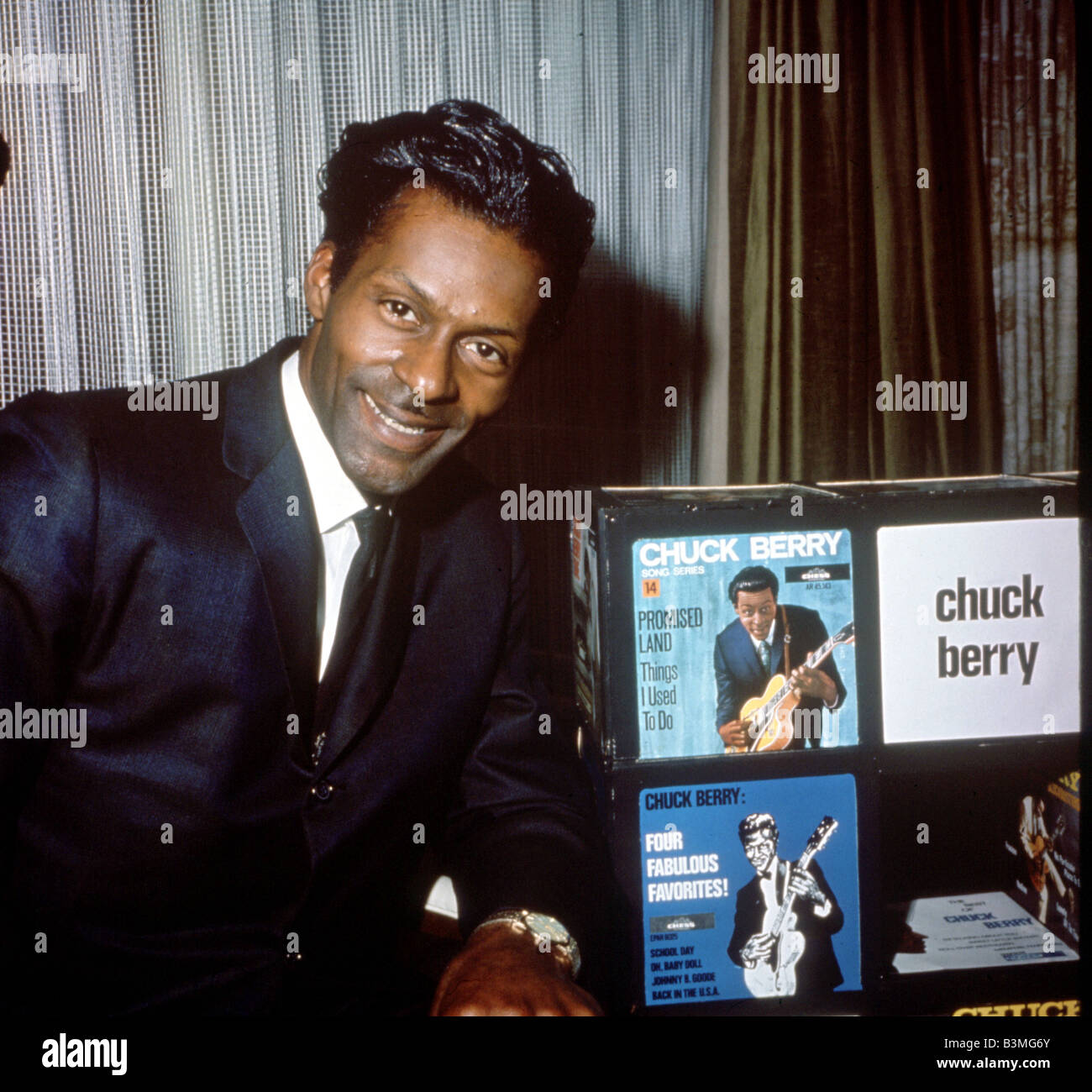Chuck berry us rock musician hi-res stock photography and images - Alamy