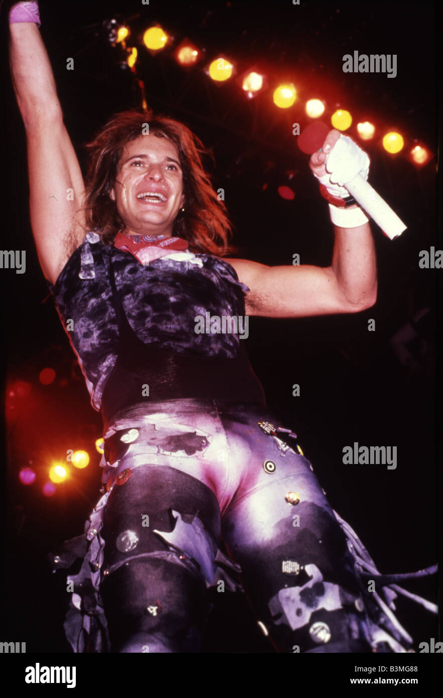 DAVID LEE ROTH US rock musician Stock Photo - Alamy