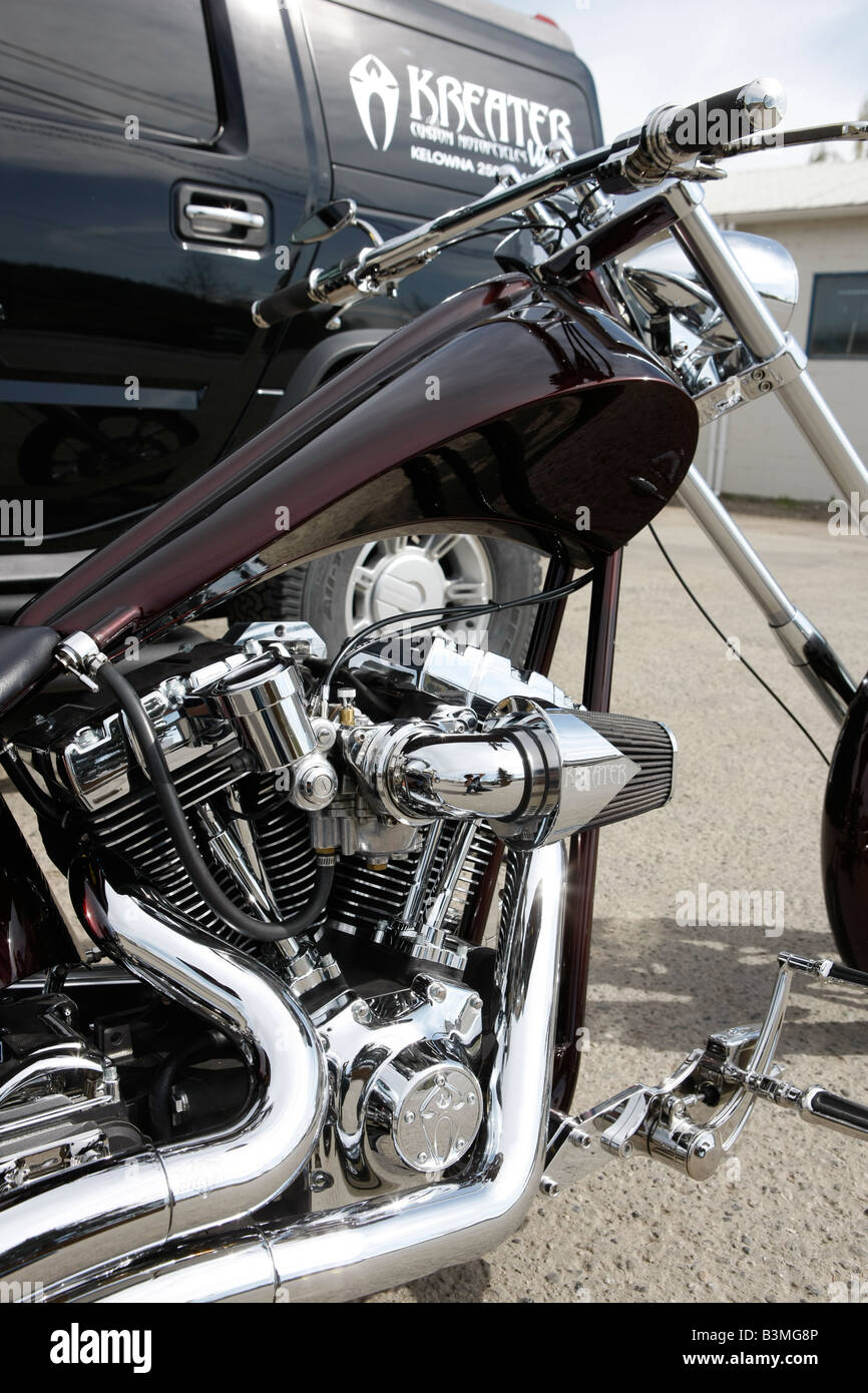 infront of a motorcycle store Stock Photo - Alamy