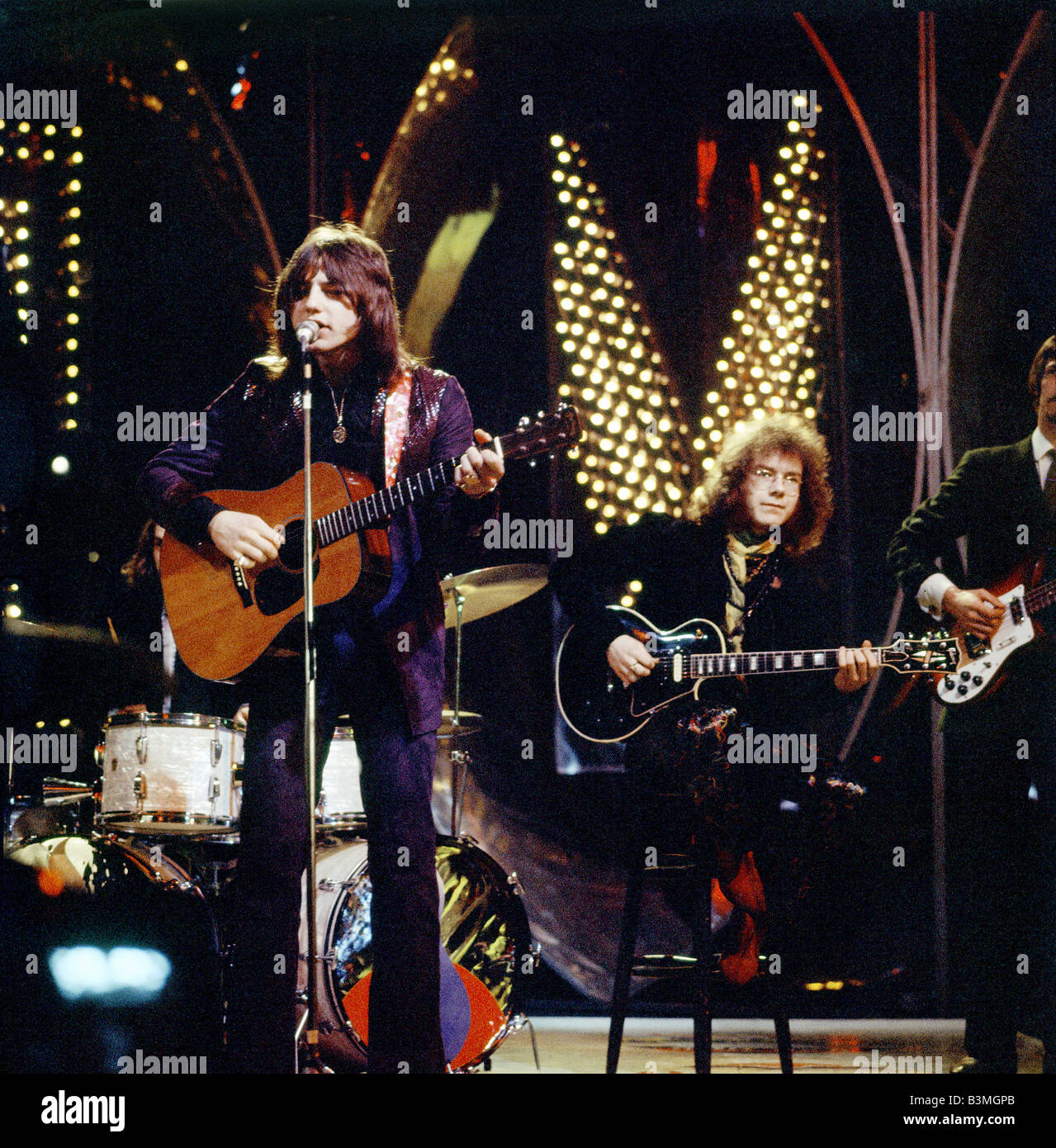 KING CRIMSON - UK/US pop group on Top of the Pops, 25 March, 1970 with ...