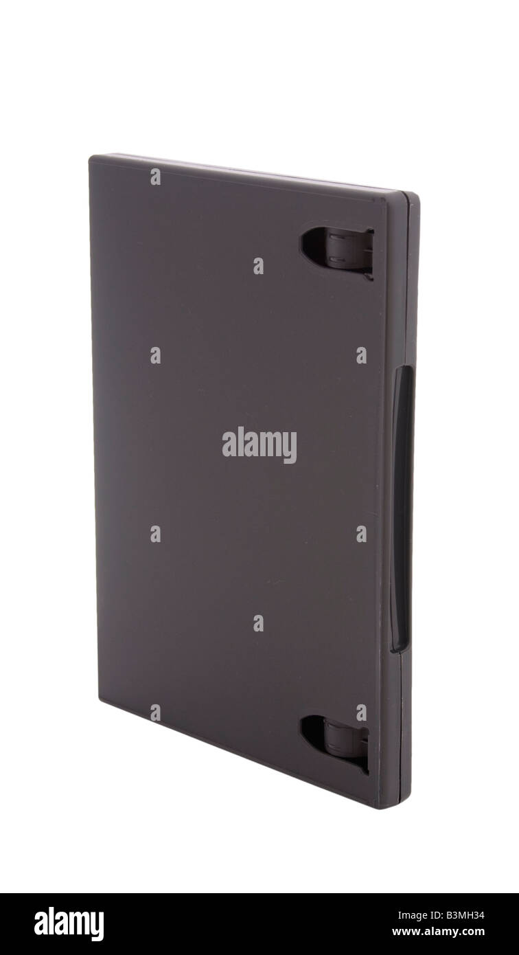 closed dvd case isolated on white background Stock Photo - Alamy