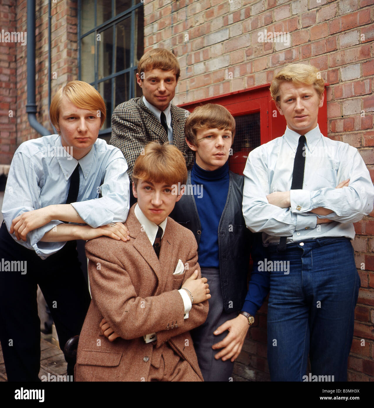 RIOT SQUAD 60s UK pop group with Graham Bonney second from right Stock ...